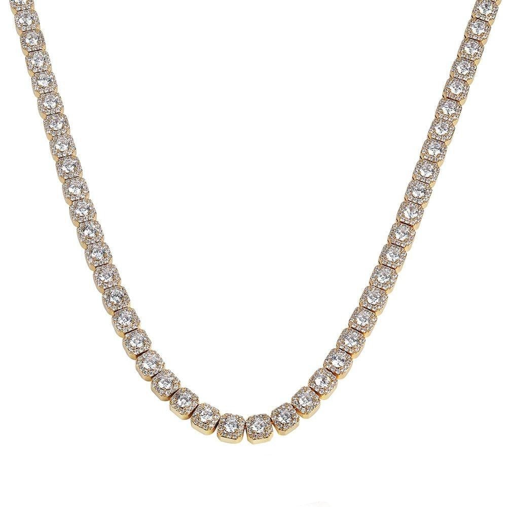 Clustered Tennis Chain - 10mm – Dripking